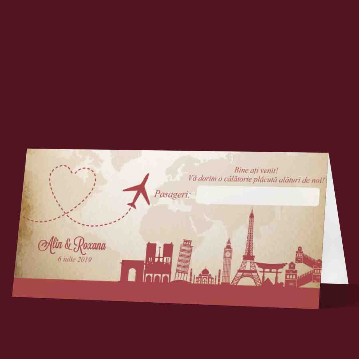 Place carduri / Plicuri de bani nunta - Darko Print