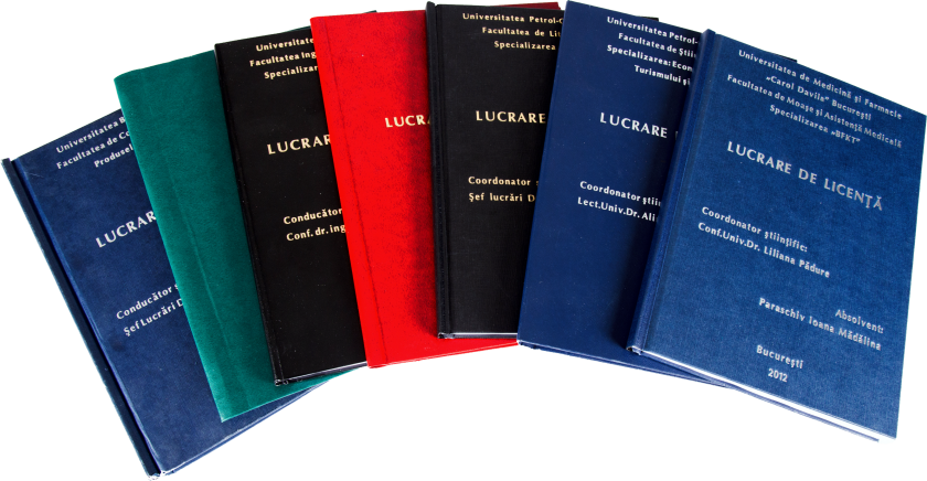 Coperta lucrare licenta, diploma, disertatie sau doctorat - Darko Print