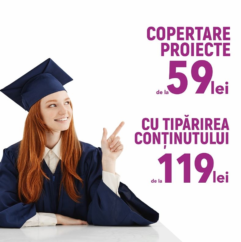 Coperta lucrare licenta, diploma, disertatie sau doctorat - Darko Print