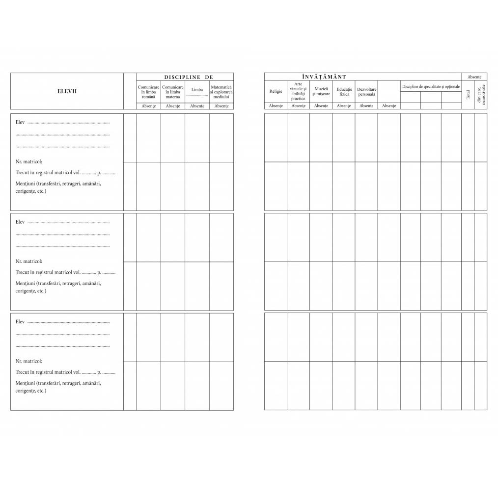 Catalog scolar - Darko Print