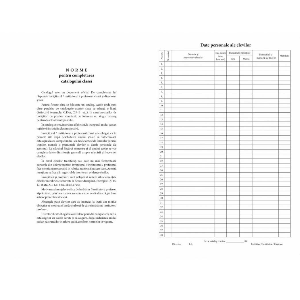 Catalog scolar - Darko Print