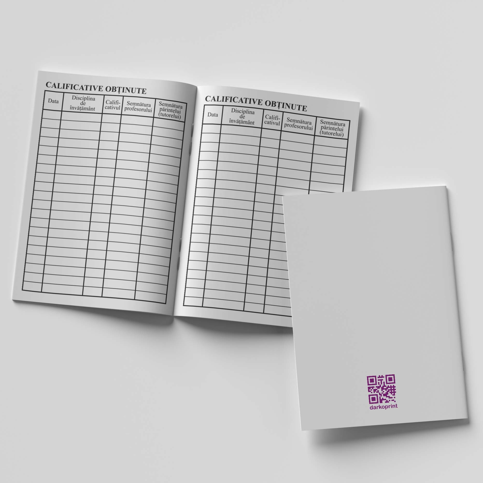 Carnet de elev - Darko Print