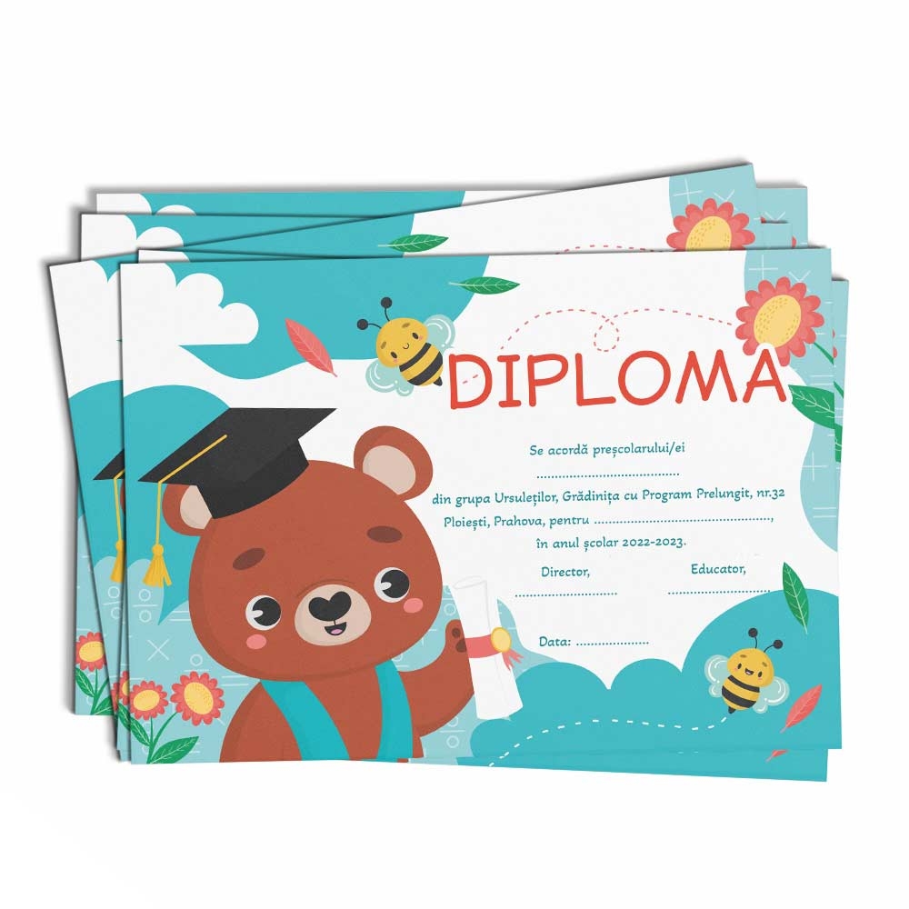 Diploma gradinita - D042 - Darko Print